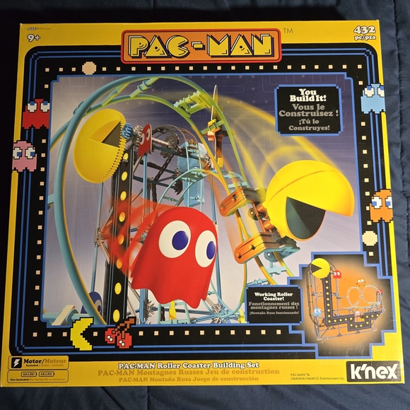 K'Nex | Toys | Pacman Roller Coaster Building Set Brand New | Poshmark